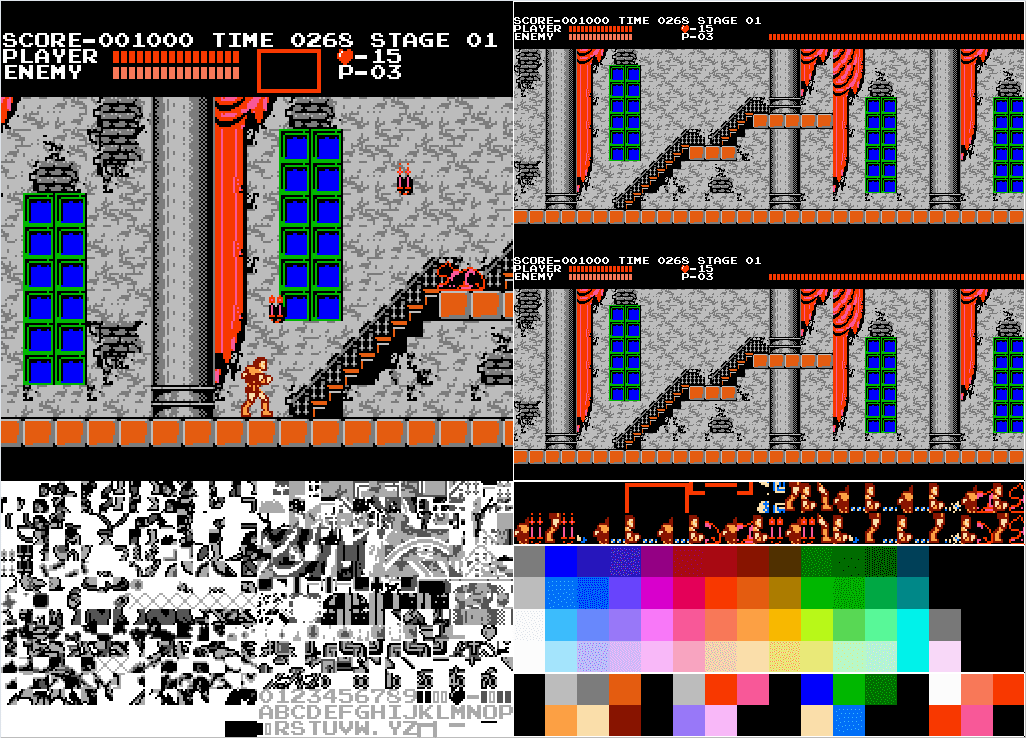 Castlevania Debug Views 